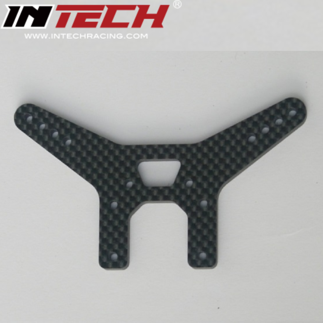 INTECH Racing 300107 Carbon Fiber Rear Shock Tower – Naughty Boy RC
