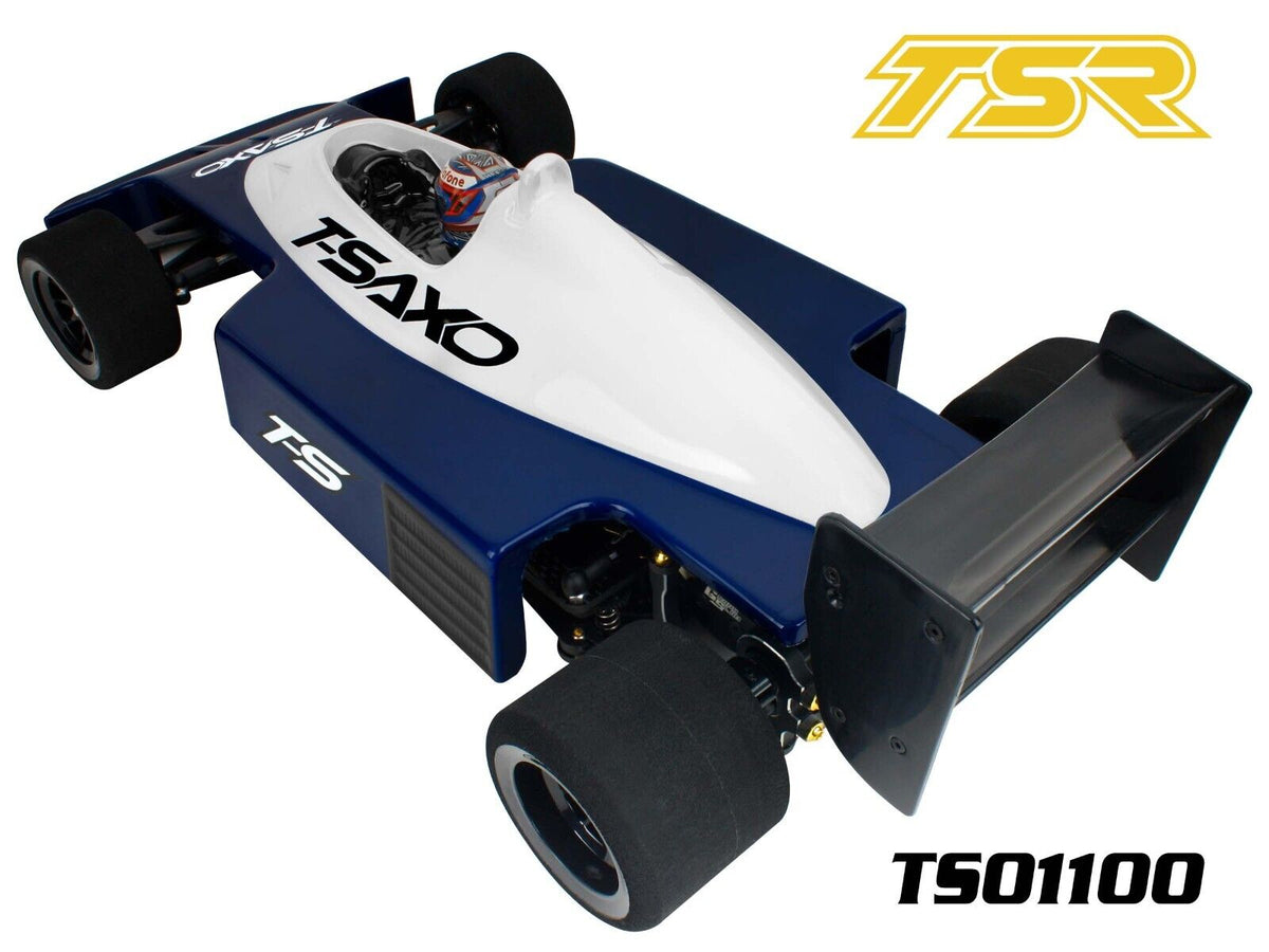 Team Saxo TS01100 F1-180-V4 Classic F1 Body Clear – Naughty Boy RC