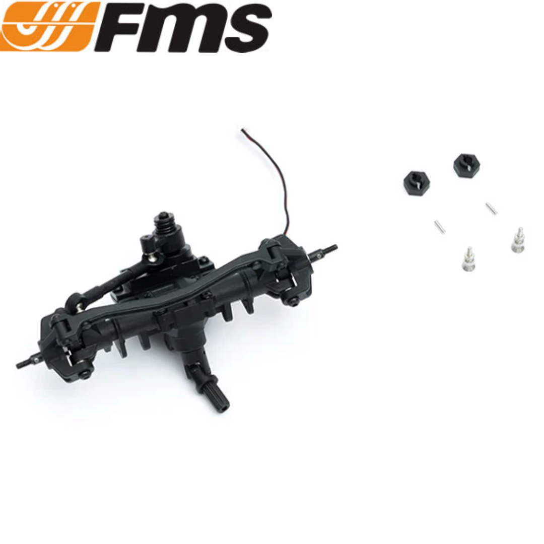 FMS C3503 FCX24M Front Axle Assembly – Naughty Boy RC