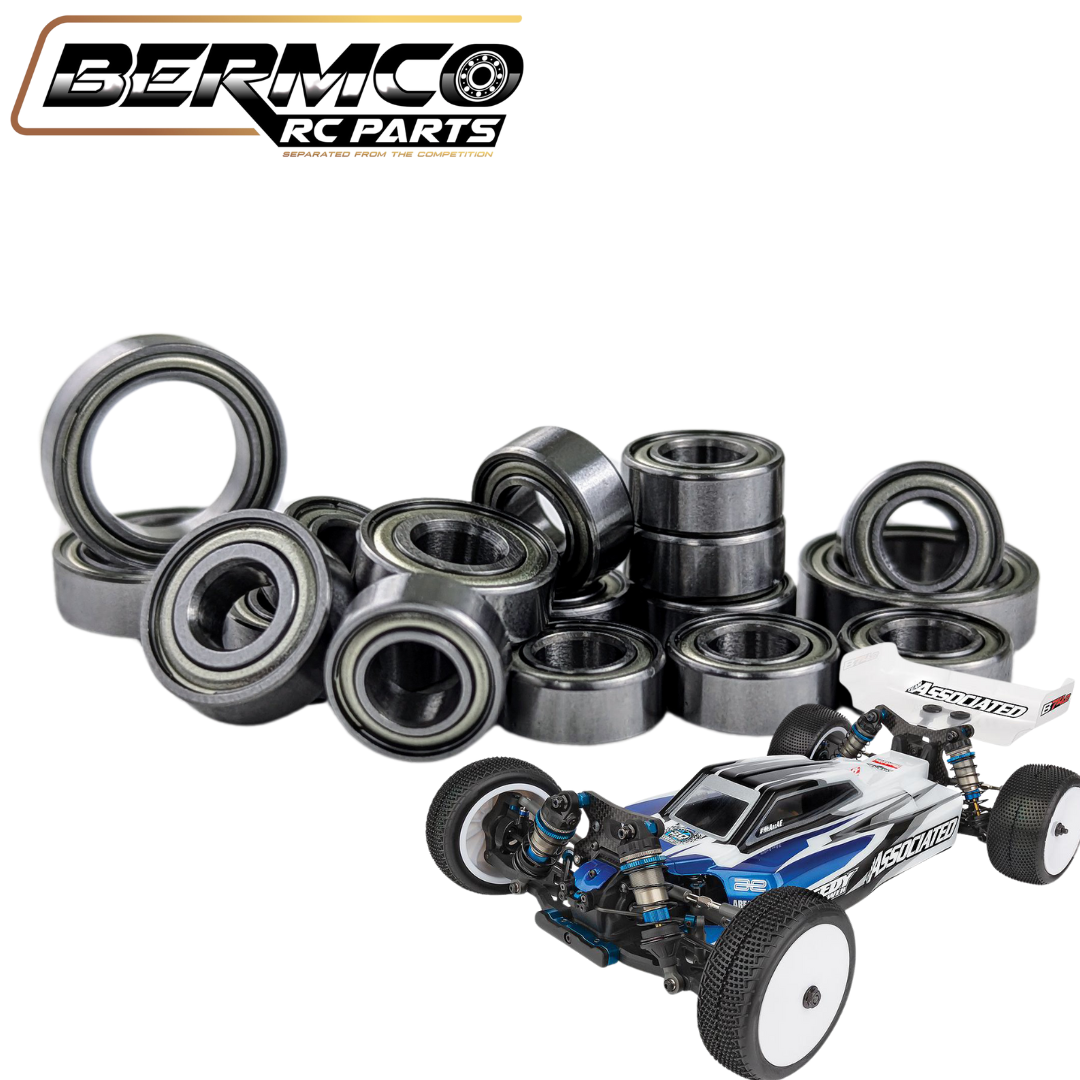 Bermco RC Parts Team Associated B74.2 Hybrid Ceramic Bearing Kit ...
