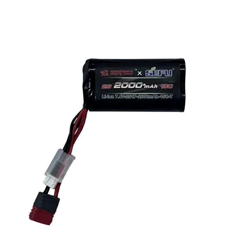 MJX B2S20 HYPER GO 7.4V 2S 2000mAh 15C Lipo Battery T Plug – Naughty Boy RC