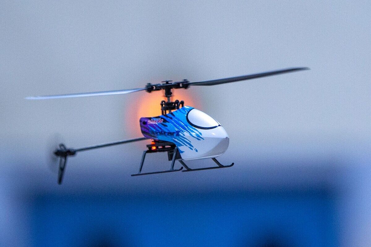 Rage RC Volitar X RTF Micro Heli w Stability System & Stunts RTF Blue ...