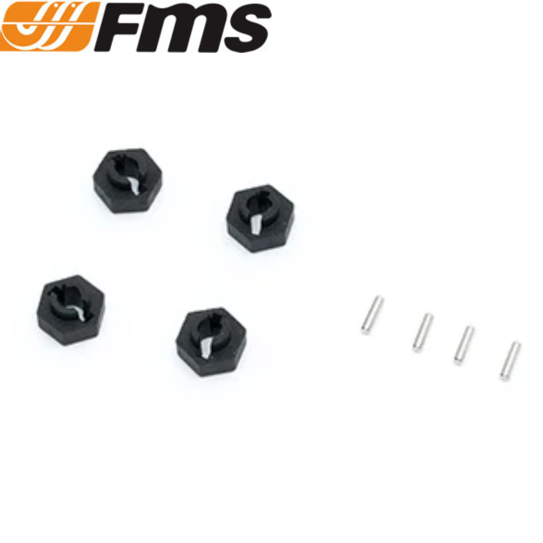 FMS C3417 FCX24M Hex Wheel Adapter and Pin – Naughty Boy RC