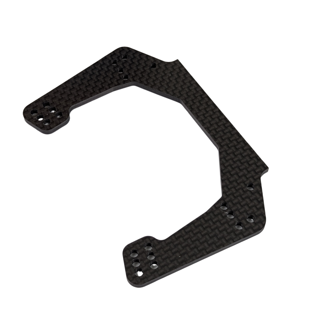 Bermco RC Parts 3mm Front Carbon Shock Tower Team Associated RC10 ...