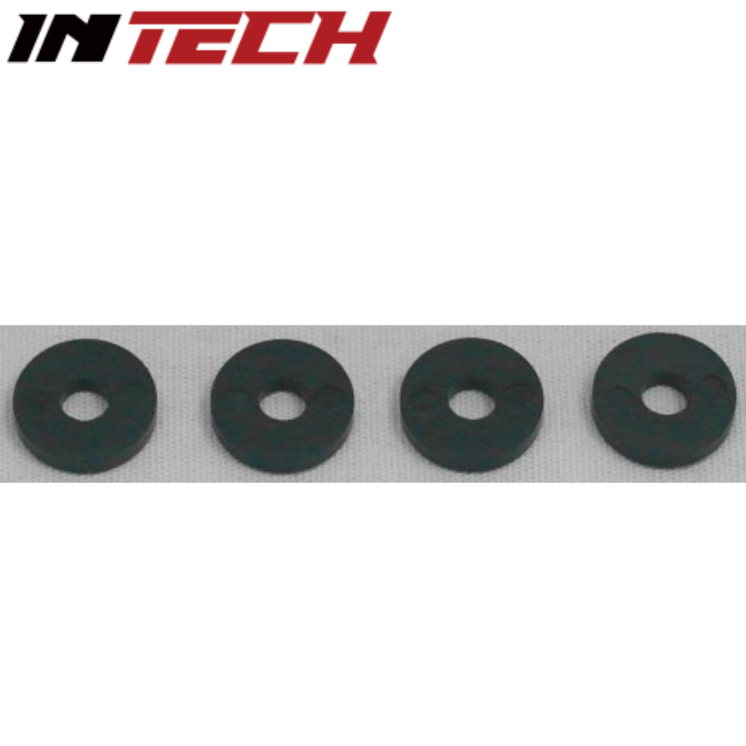 INTECH Racing 100031 Set Of Composite Lower Arm Shims (4) ERSC-10 BR-6 ...